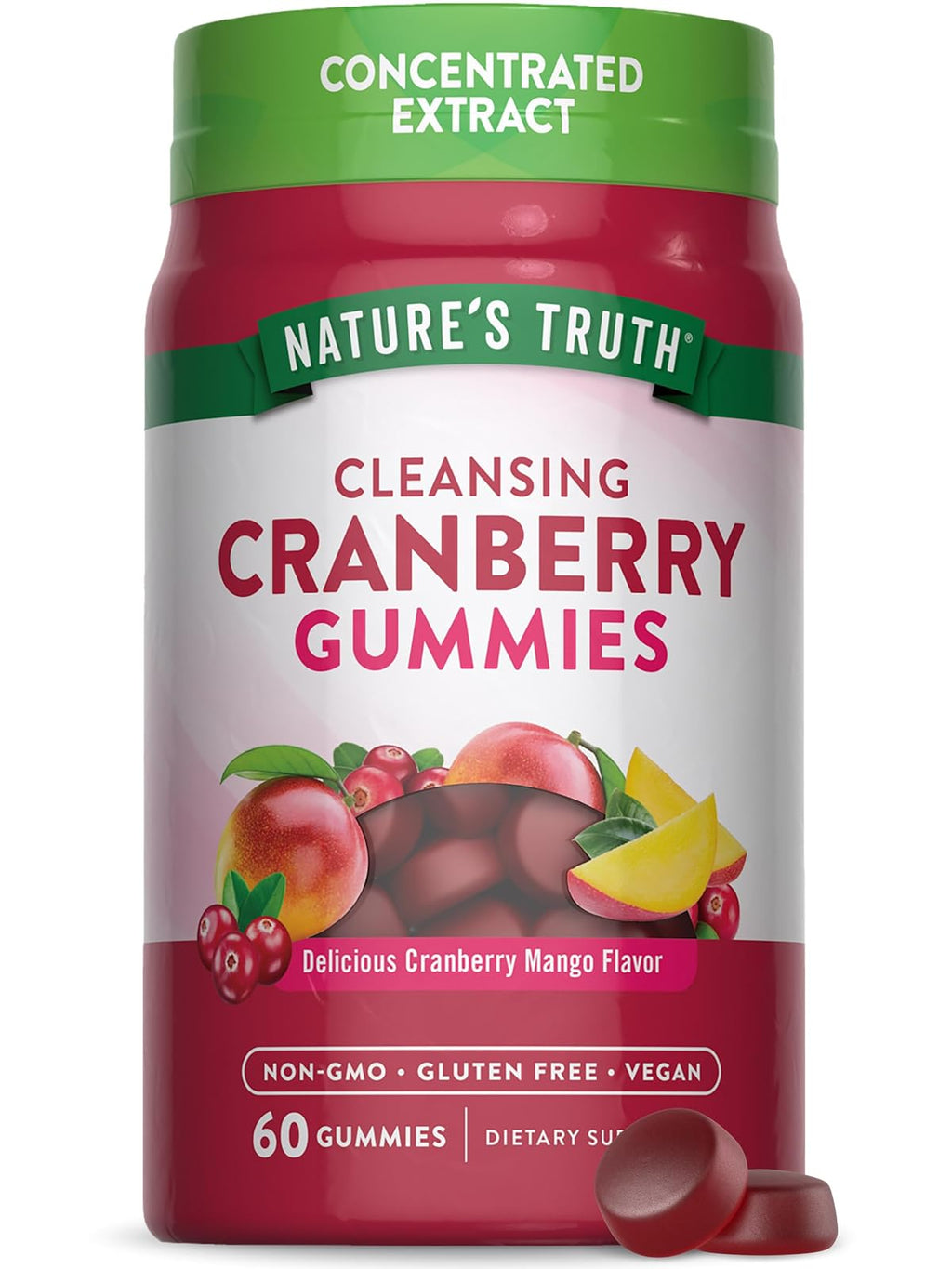 Nature's Truth cranberry gummy multivitamins
