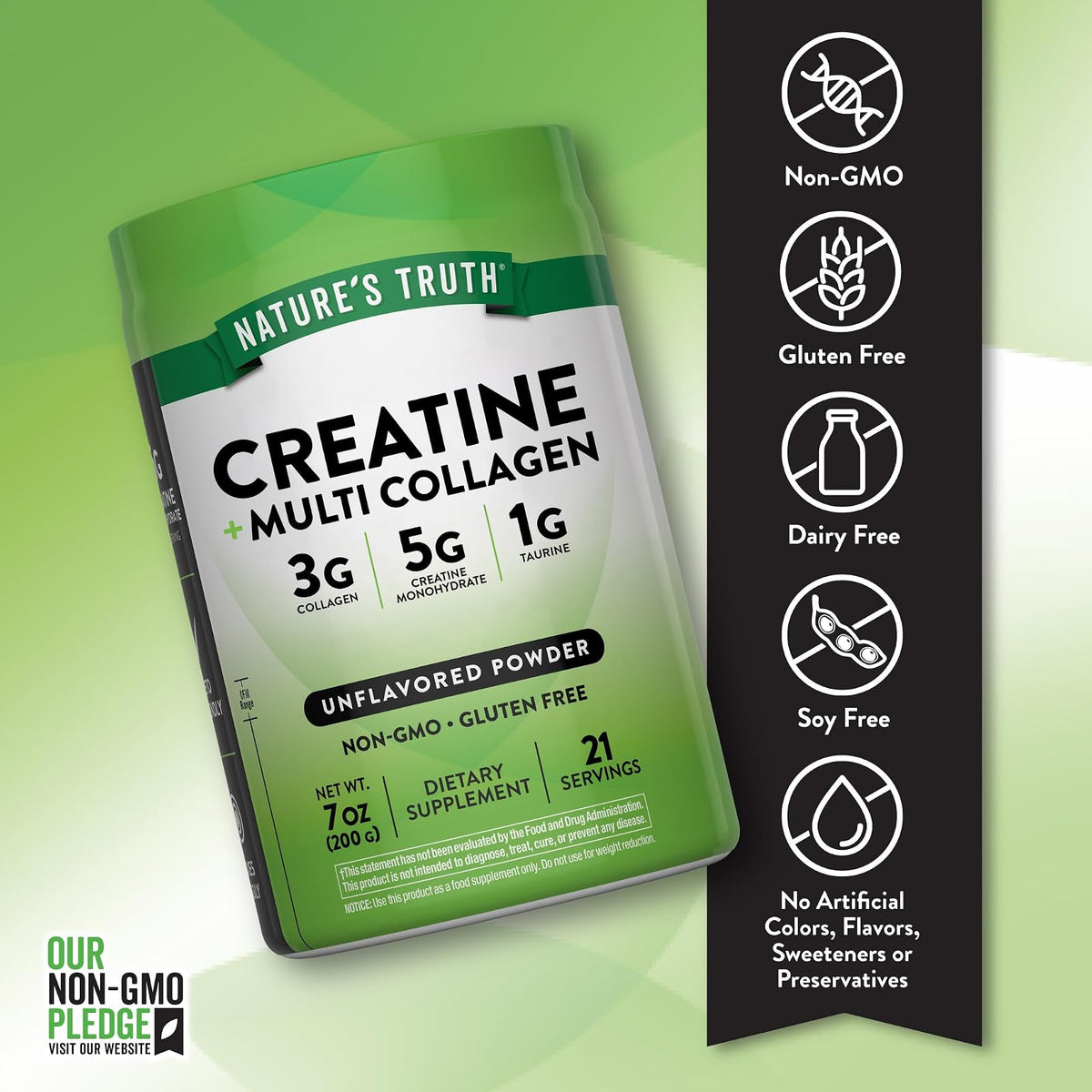 Nature's Truth creatine for energy boost