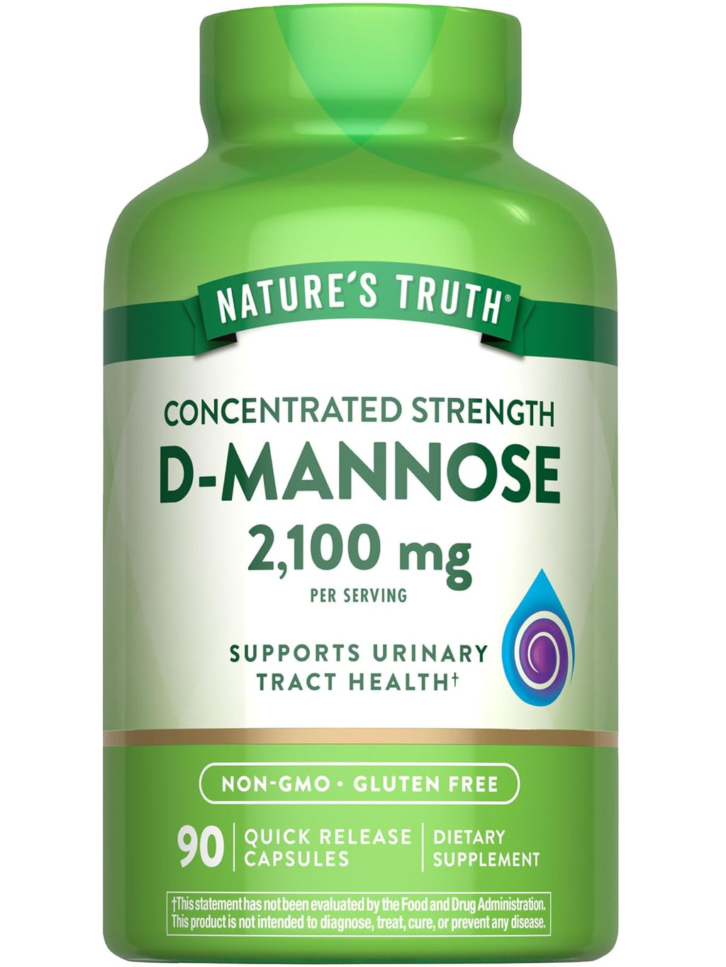 Nature's Truth D-Mannose capsules