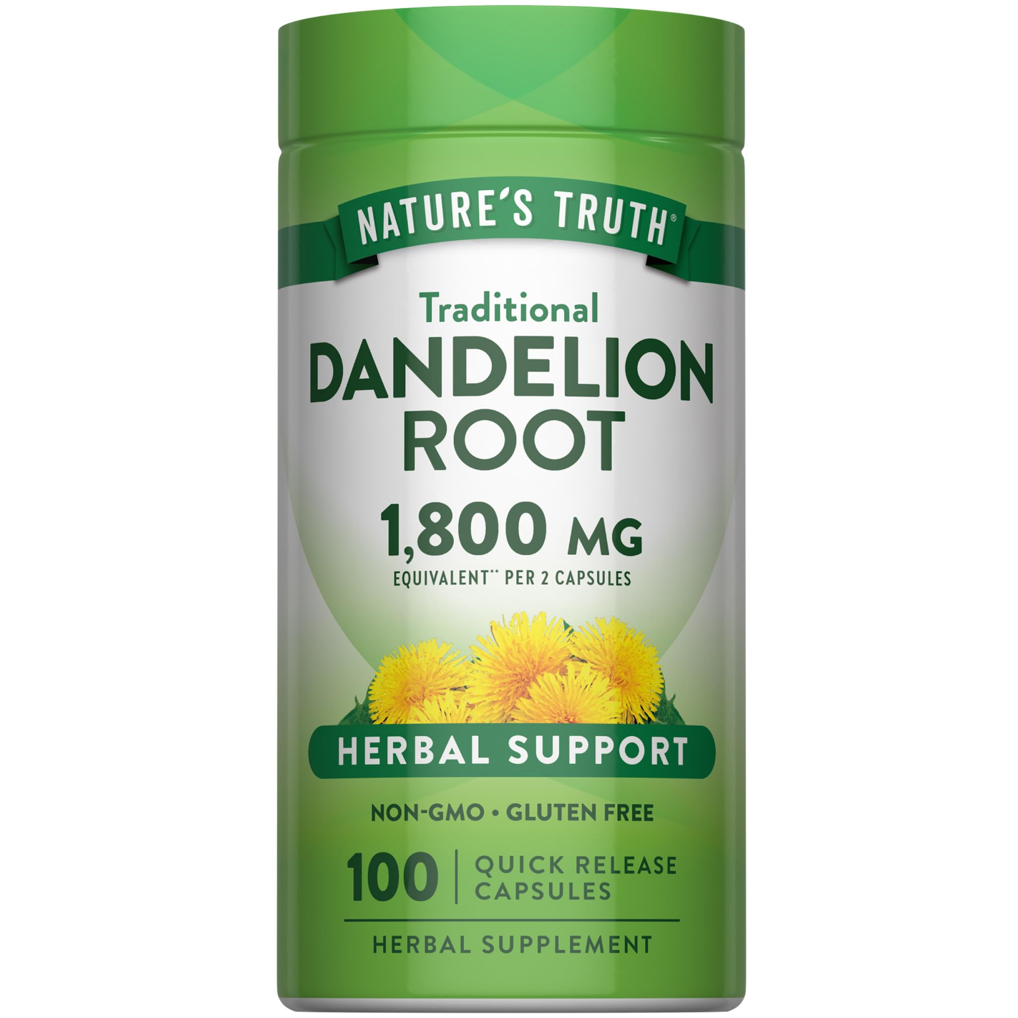 Nature's Truth dandelion root capsules
