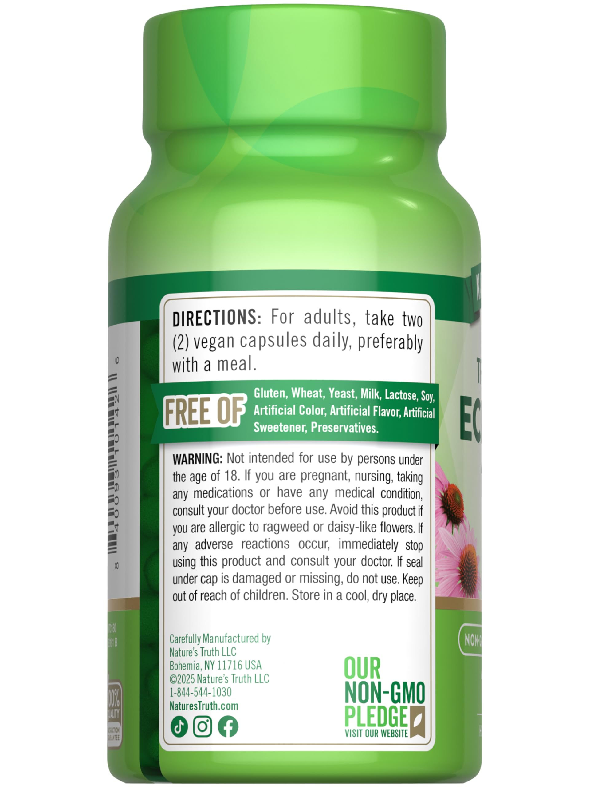 nature's truth echinacea for vitality