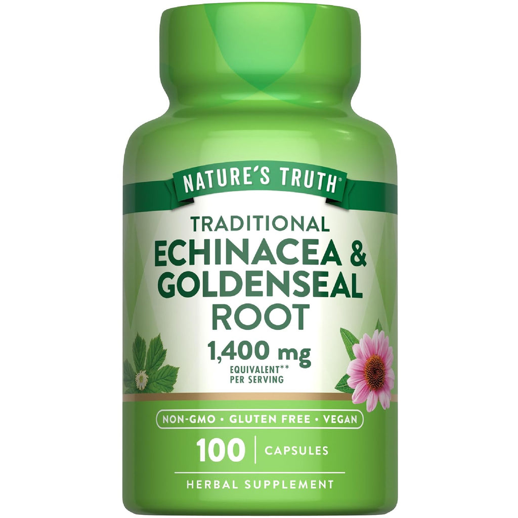 Nature's Truth Echinacea Goldenseal capsules