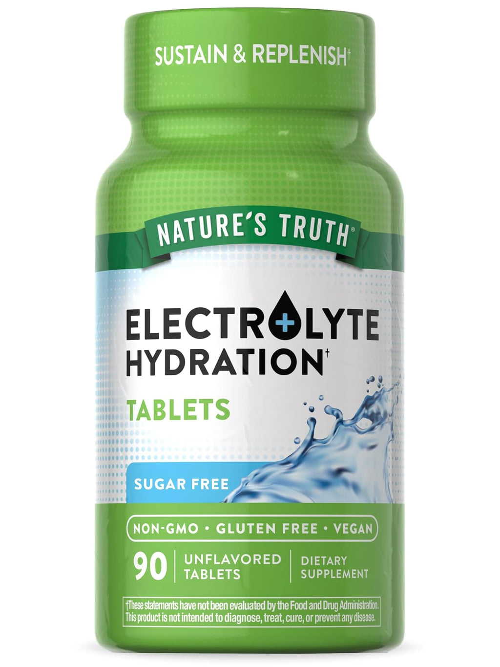 Nature's Truth electrolyte tablets for hydration