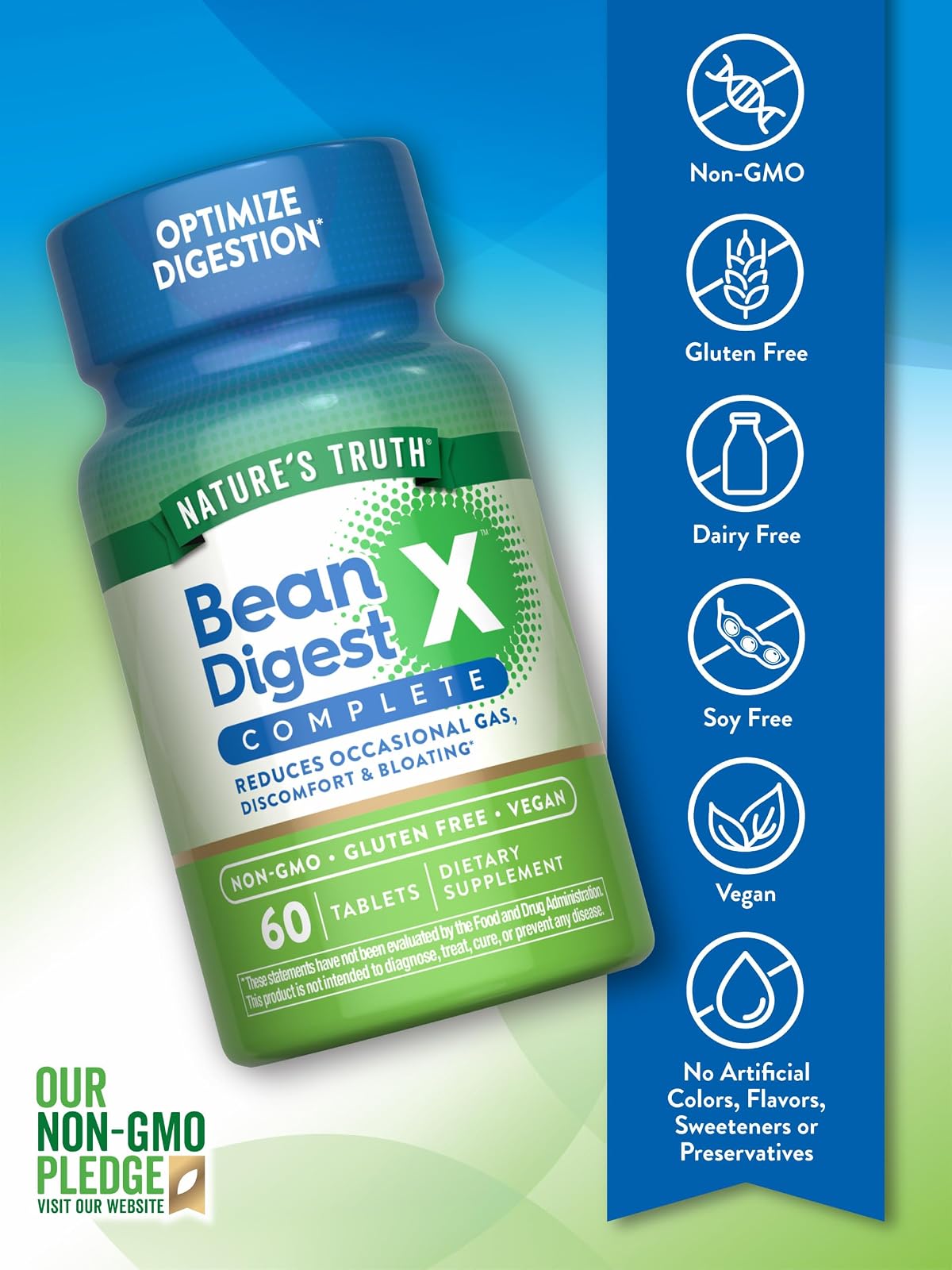 Nature's Truth enzymes for better digestion