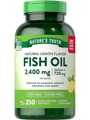 Nature's Truth fish oil softgels