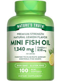 Nature's Truth fish oil softgels