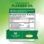 Nature's Truth flaxseed oil benefits