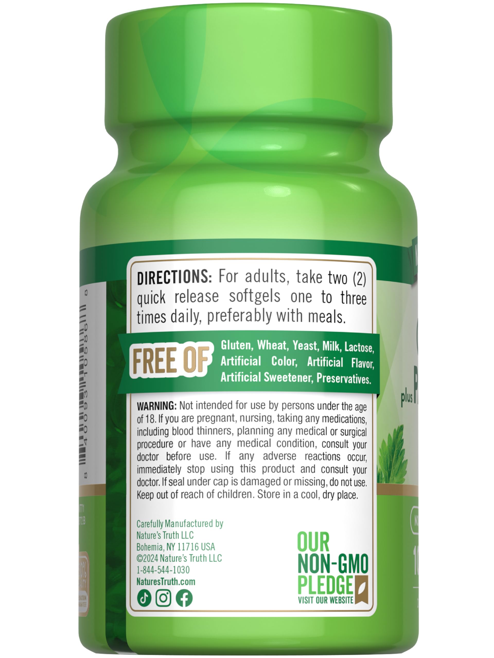 nature's truth garlic extract benefits