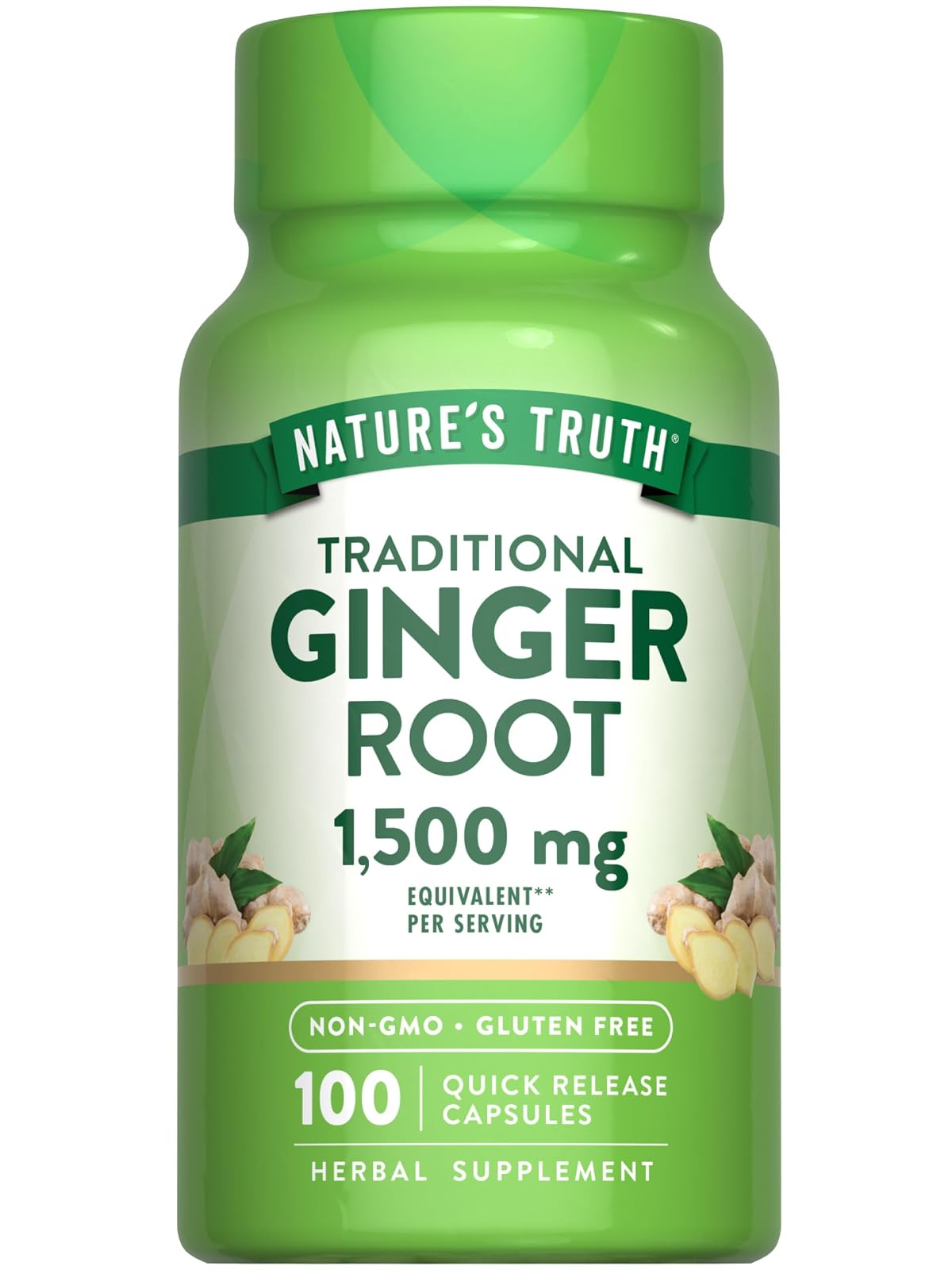 Nature's Truth ginger root extract capsules