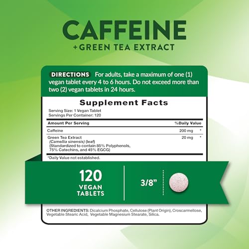 Nature's Truth green tea capsules