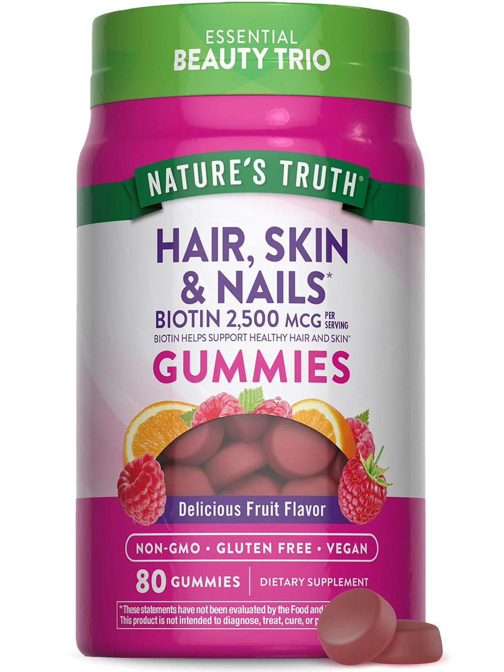 Nature's Truth hair skin & nails gummies