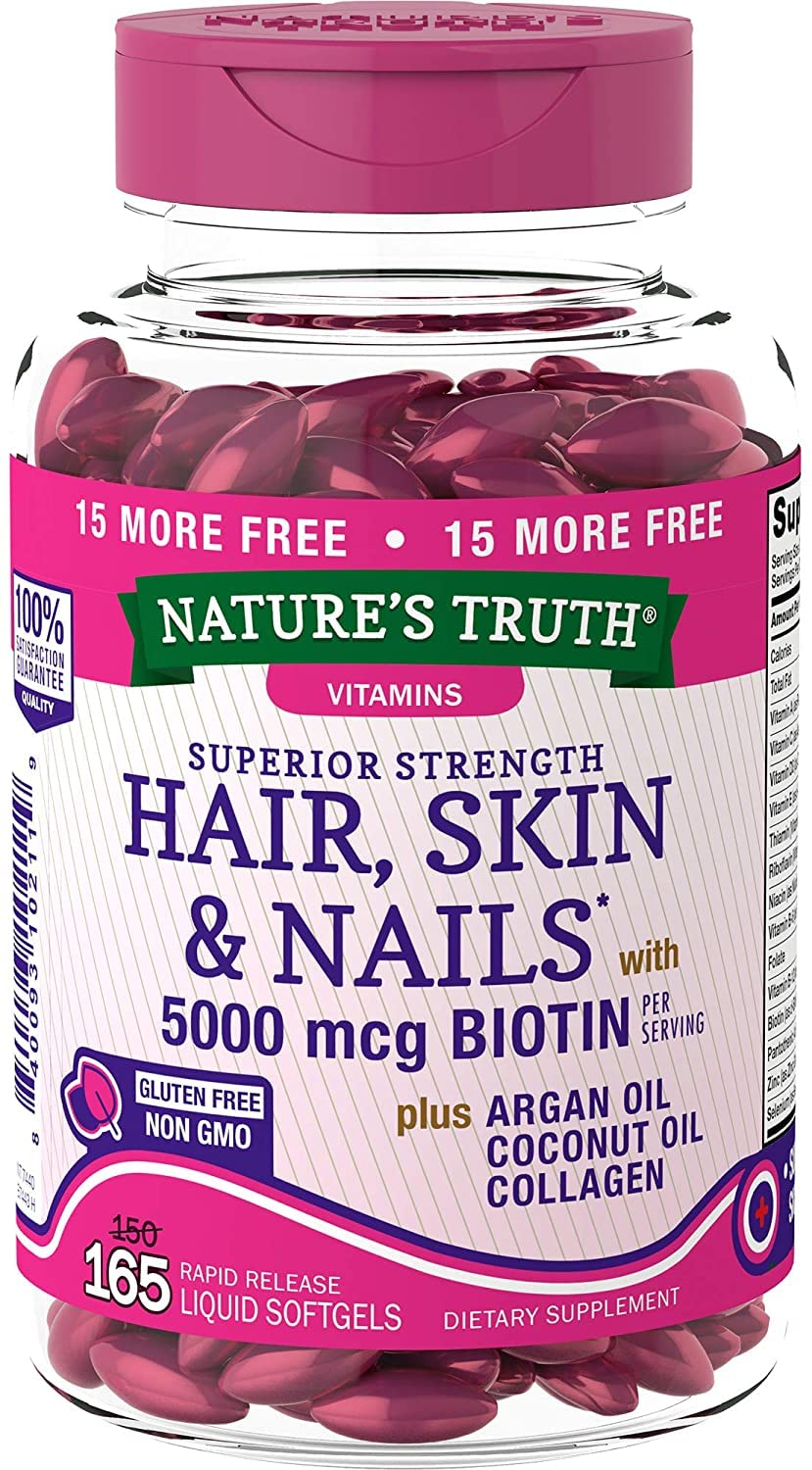 Nature's Truth hair skin & nails supplement