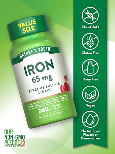 Nature's Truth iron for daily nutrition