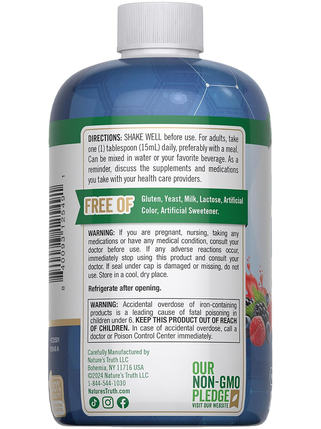 Nature's Truth iron for immune health
