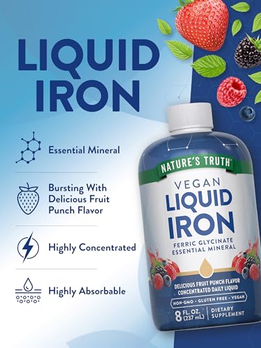 Nature's Truth iron for immune support