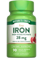 Nature's Truth iron supplement capsules