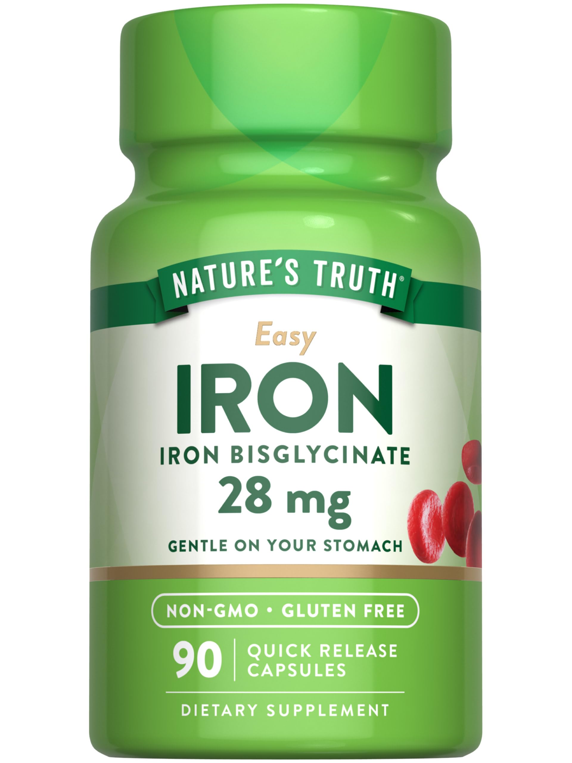 Nature's Truth iron supplement capsules