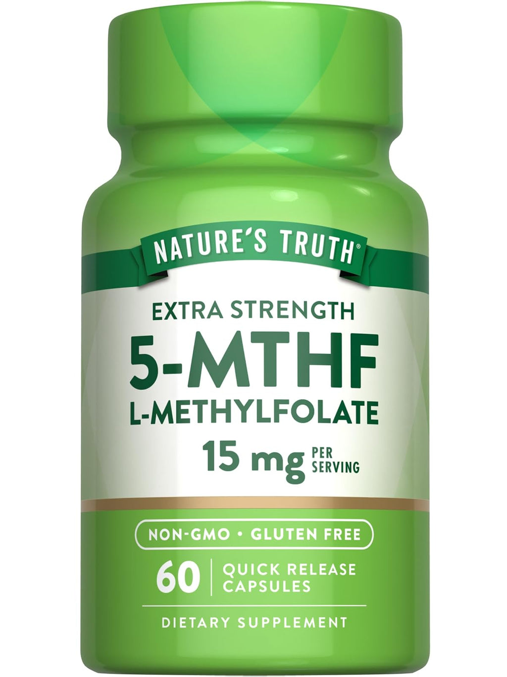 Nature's Truth L Methylfolate capsules