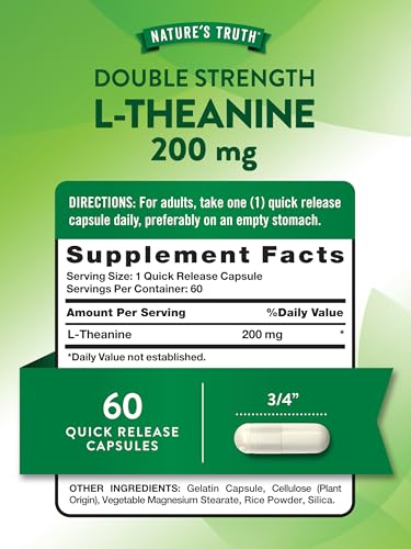nature's truth l-theanine benefits