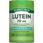 Nature's Truth lutein softgels for eye health