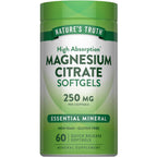 Nature's Truth magnesium citrate softgels