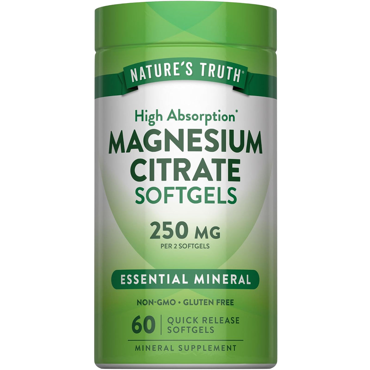 Nature's Truth magnesium citrate softgels