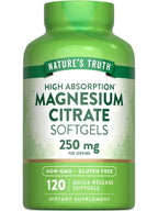 Nature's Truth magnesium citrate softgels
