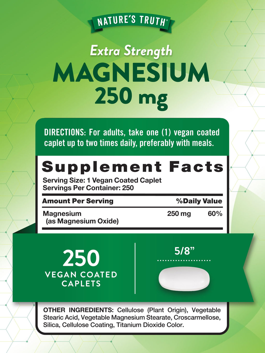 Nature's Truth magnesium for muscle support