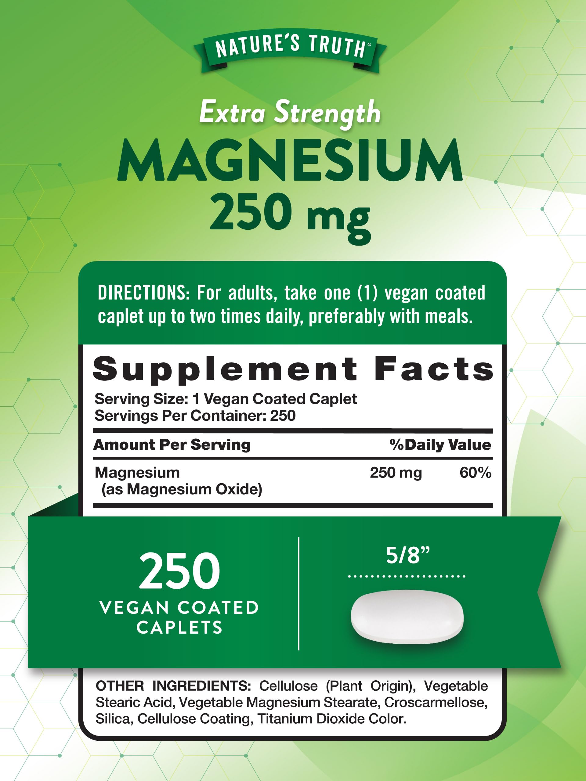 Nature's Truth magnesium for muscle support