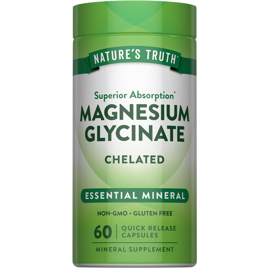 Nature's Truth magnesium glycinate capsules