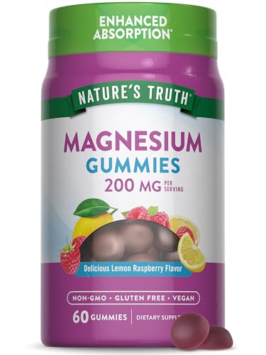 Nature's Truth magnesium gummies for relaxation