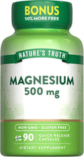 Nature's Truth magnesium oxide benefits