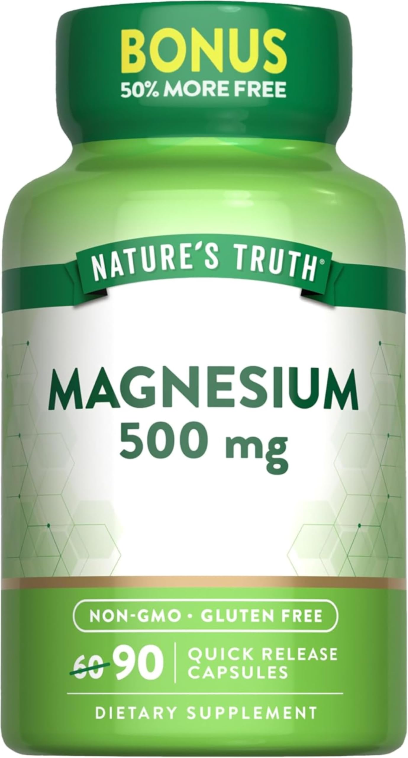 Nature's Truth magnesium oxide benefits