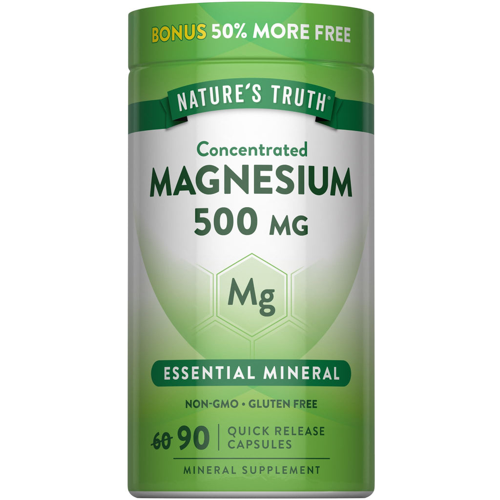 Nature's Truth magnesium oxide capsules
