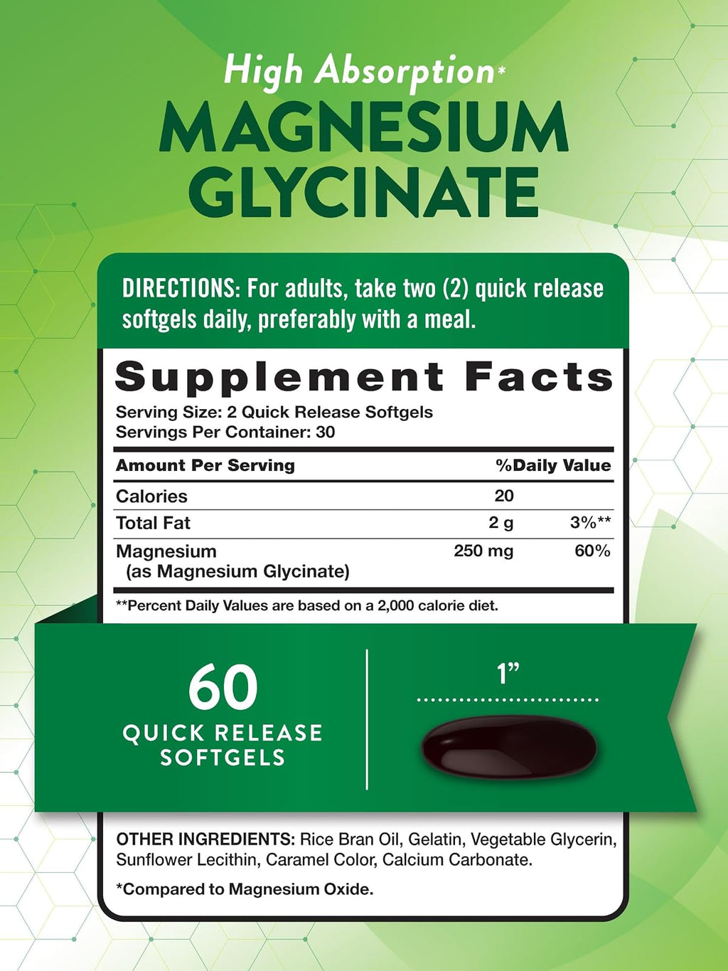 Nature's Truth magnesium softgels benefits