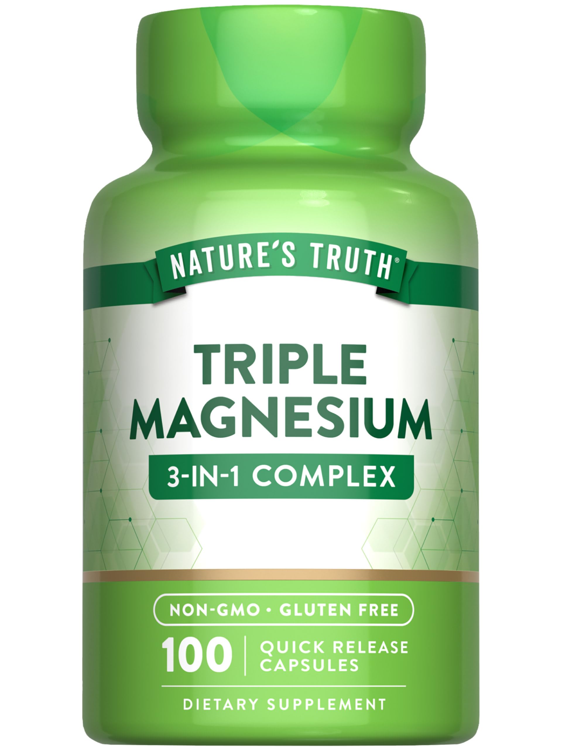 Nature's Truth magnesium supplement capsules