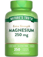 Nature's Truth magnesium tablets for relaxation