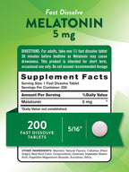 Nature's Truth melatonin 5 mg