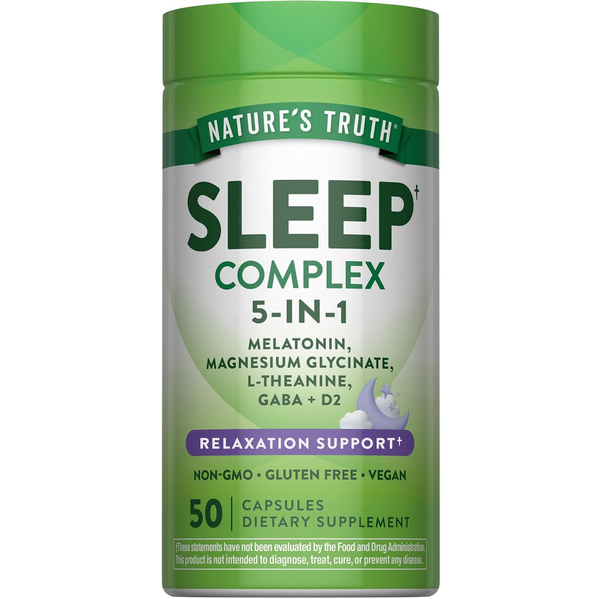 Nature's Truth melatonin capsules for sleep