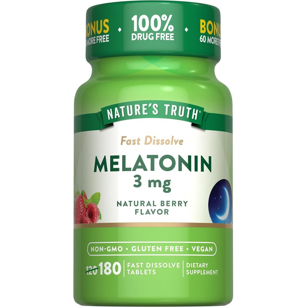 Nature's Truth melatonin fast dissolve