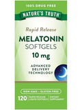 Nature's Truth melatonin liquid softgels