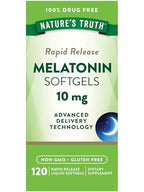 Nature's Truth melatonin liquid softgels