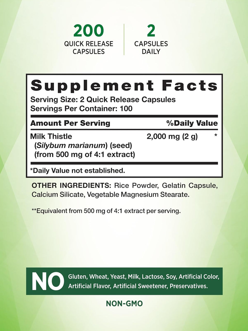 Nature's Truth milk thistle benefits
