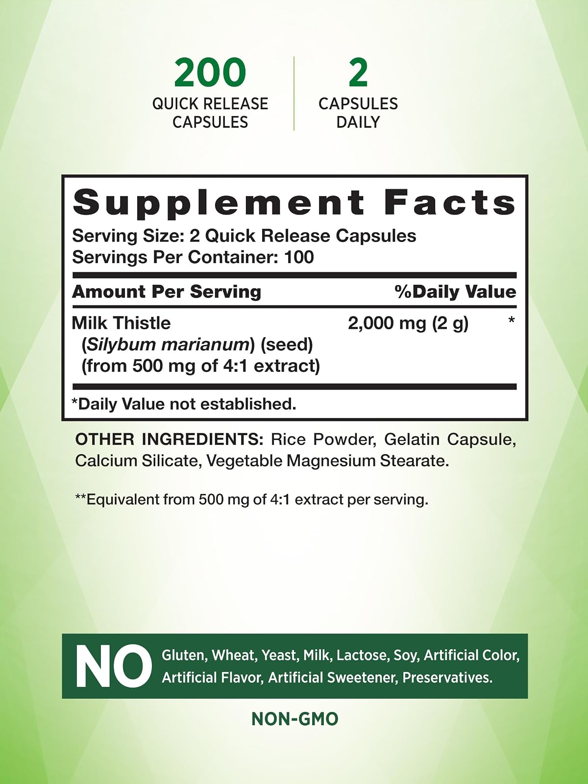 Nature's Truth milk thistle benefits