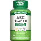 Nature's Truth multivitamins for daily health