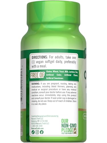 Nature's Truth omega 3 benefits