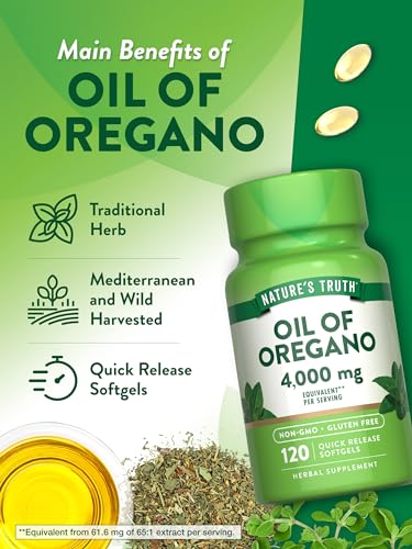 Nature's Truth oregano oil capsules