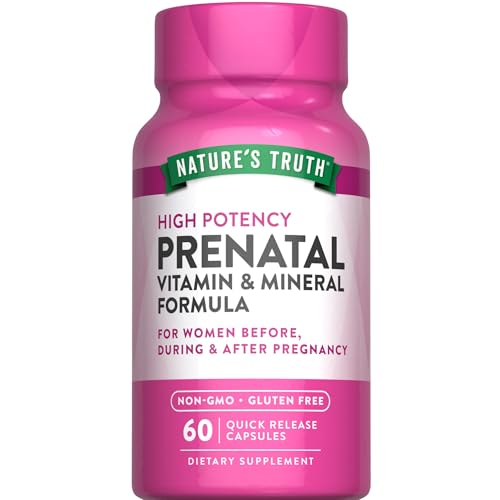nature's truth prenatal vitamins capsules
