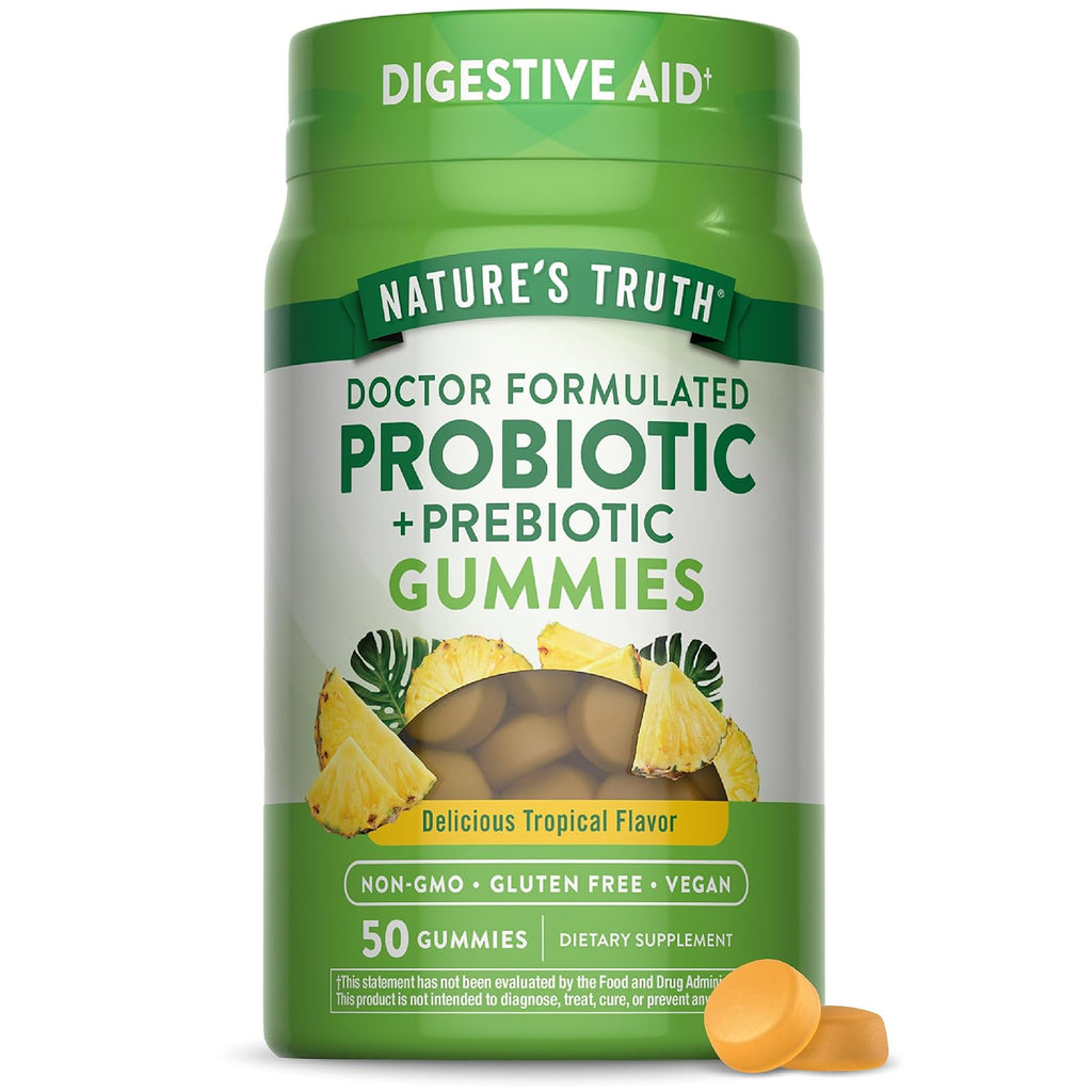 Nature's Truth probiotic gummies for digestion