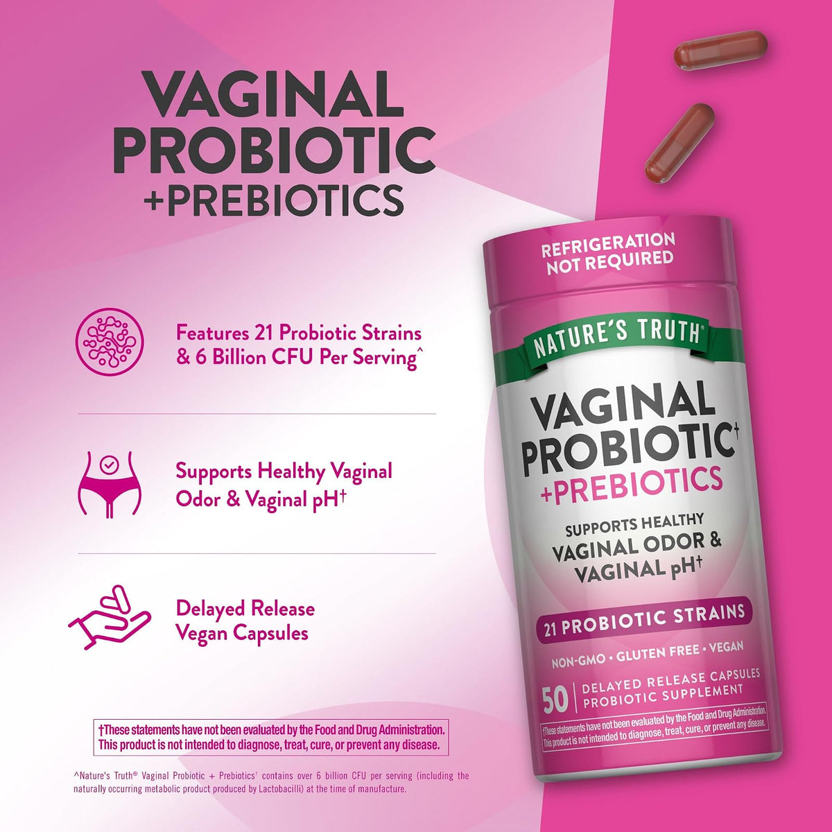 Nature's Truth probiotics for balance
